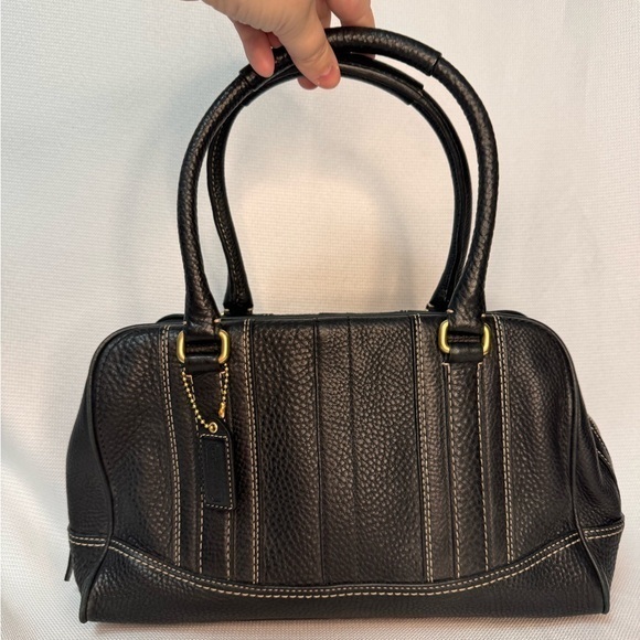 Coach | Bags | Vintage Coach Limited Edition Black Leather ...